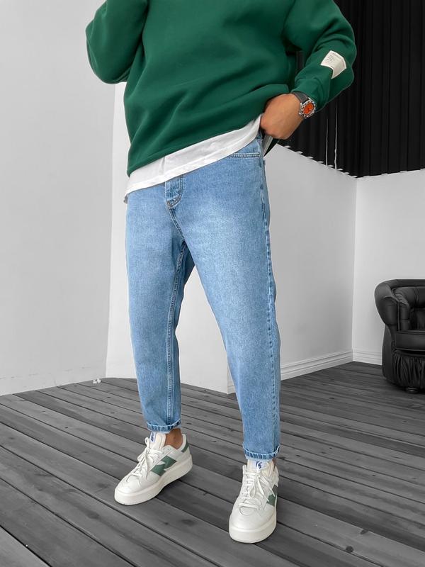 Джинси мом — ціна 1200 грн у каталозі Джинси Купити чоловічі речі за доступною ціною на Шафі