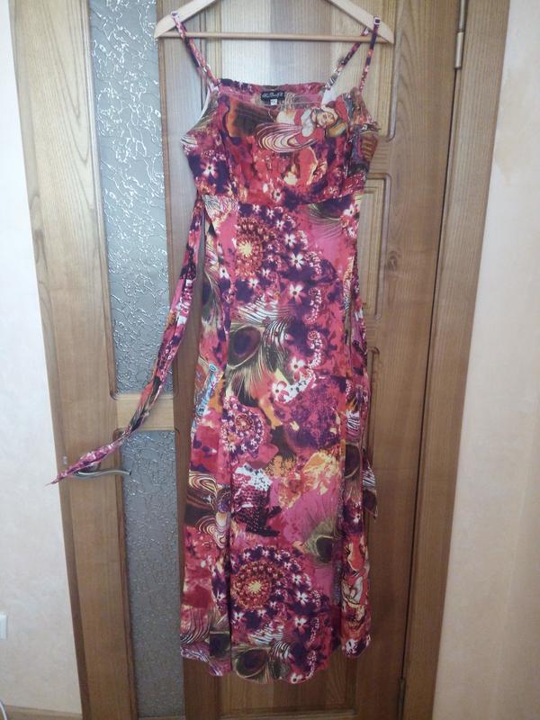 Шикарний сарафан на 48 50 розмір — ціна 190 грн у каталозі Сарафани Купити жіночі речі за