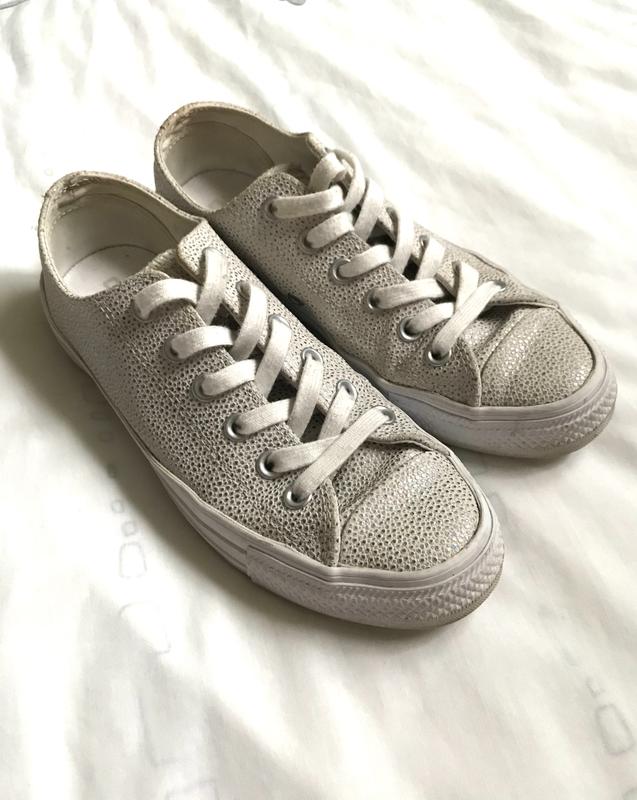 Кеди шкіряні оригінальні Converse — ціна 950 грн у каталозі Кеди Купити жіночі речі за доступною