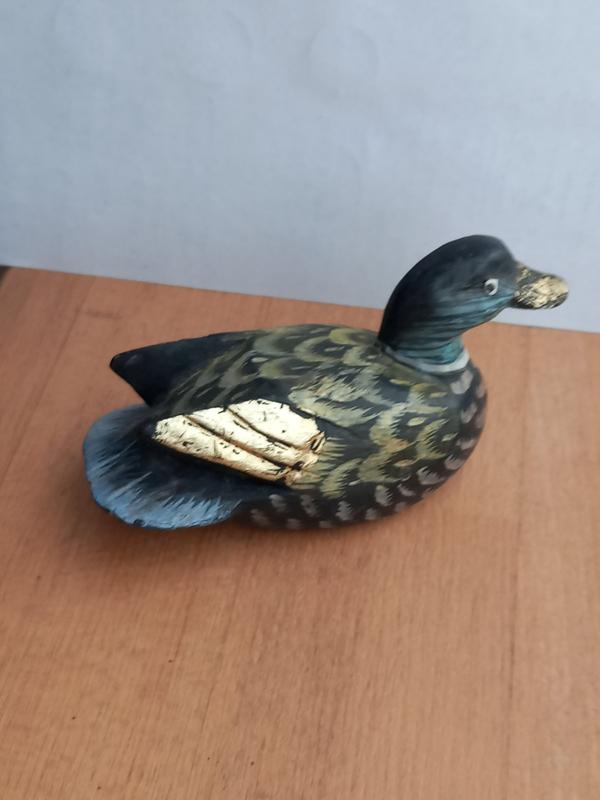 Статуетка качка дерево позолота — ціна 450 грн у каталозі Статуетки Купити товари для дому та