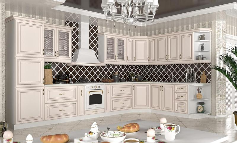 80 верх 926 кухня імперія фарбована — ціна 2548 грн у каталозі Меблі для кухні Купити товари для
