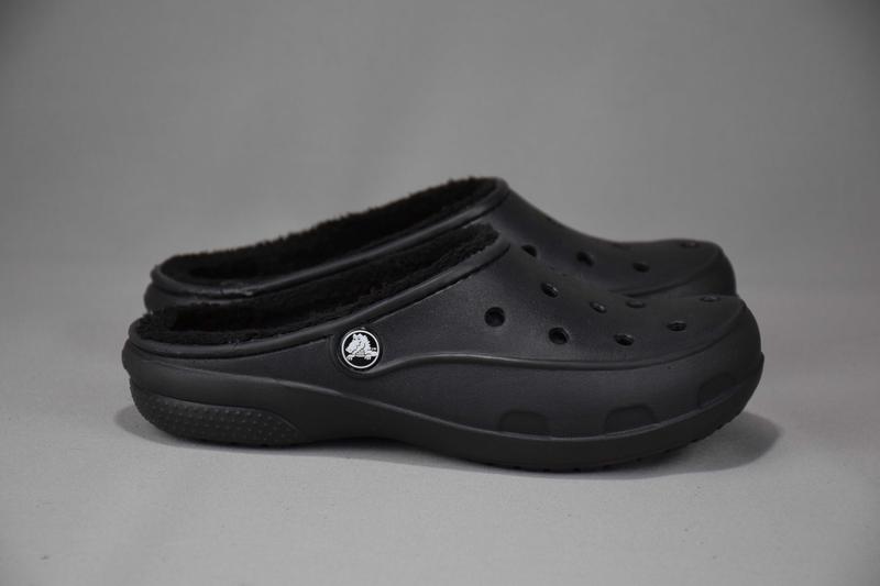 Crocs freesail plush крокси сабо жіночі зимові утеплені. оригінал. w 5/ ...