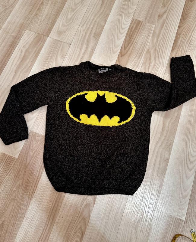 Кофта бетмен Batman тепла вʼязана — ціна 340 грн у каталозі Светри