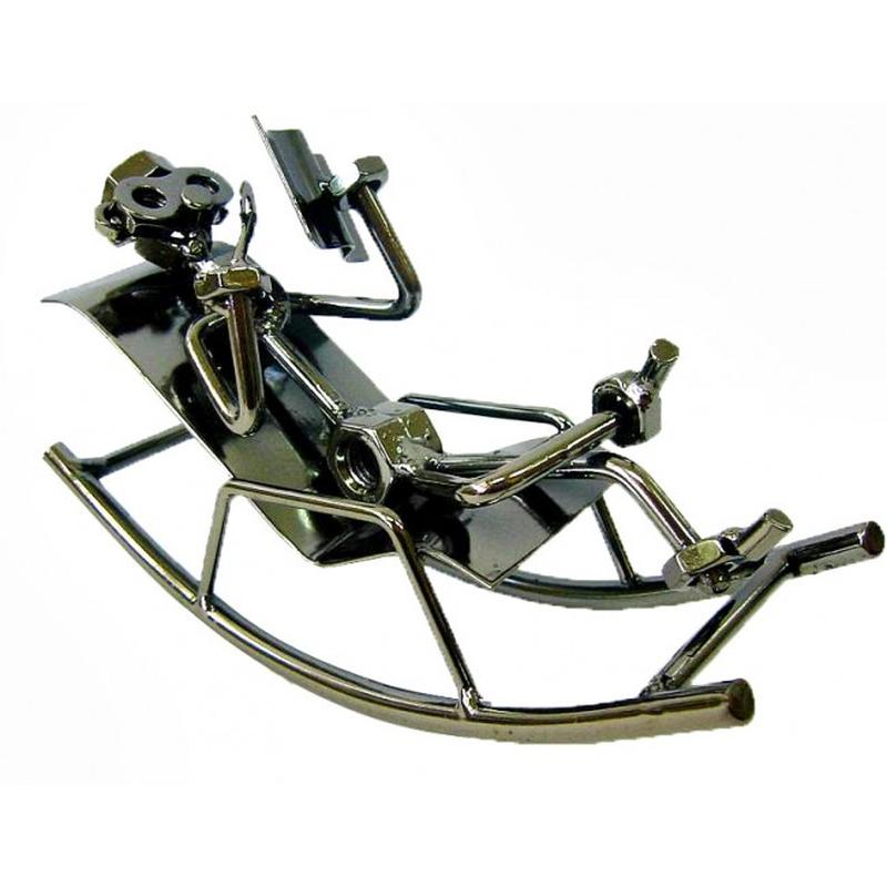 Статуэтка техно арт читатель 20 14 6 5 см — цена 425 грн в каталоге Статуэтки Купить товары