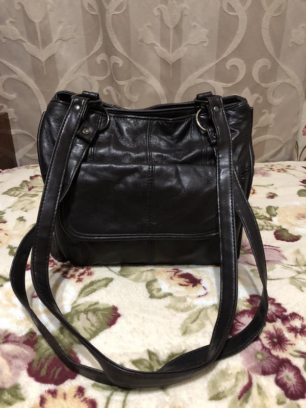 Шкіряна сумка — ціна 255 грн у каталозі Сумки Купити аксесуари за доступною ціною на Шафі