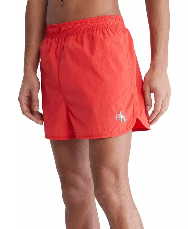 Red calvin klein shorts store