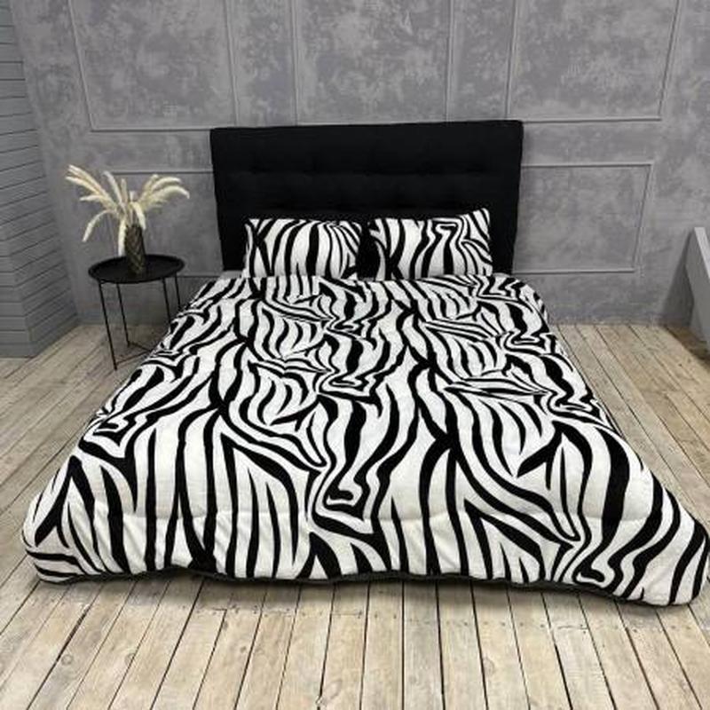 Покрывало на овчине зебра 🦓 — цена 1650 грн в каталоге Покрывала Купить товары для дома и быта