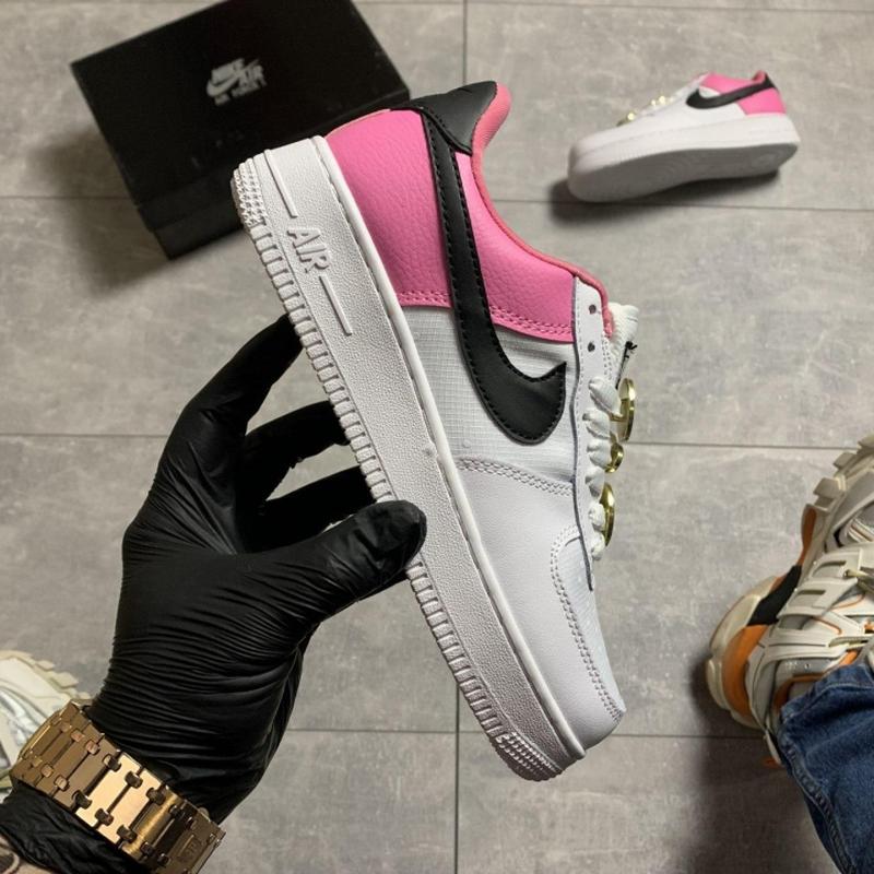 Кроссовки женские nike air force 1 low, белые (найк аир форс, найки ...