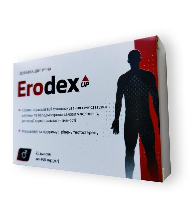 Erodex up - капсули для нормалізації чоловічої сечостатевої системи ...