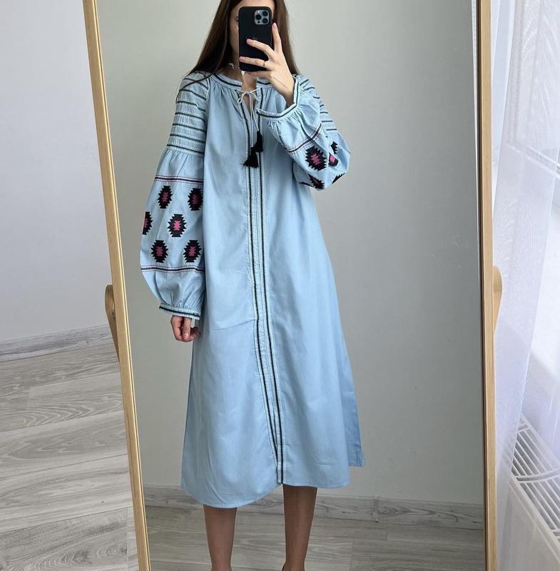 Жіноча сукня вишиванка — ціна 1390 грн у каталозі Довгі сукні Купити жіночі речі за доступною