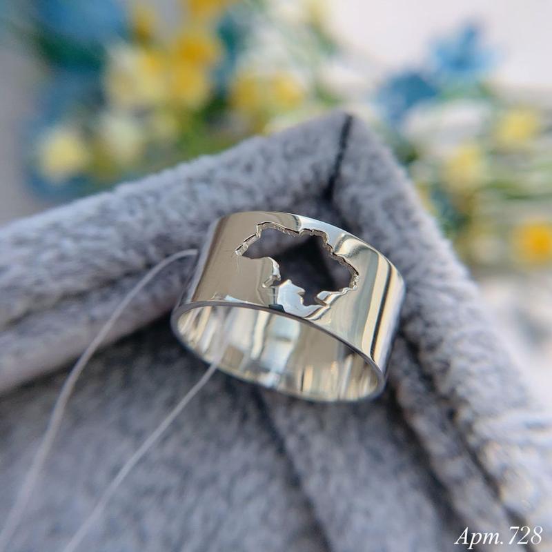 Каблучка карта україни — ціна 750 грн у каталозі Кільця і персні Купити аксесуари за доступною