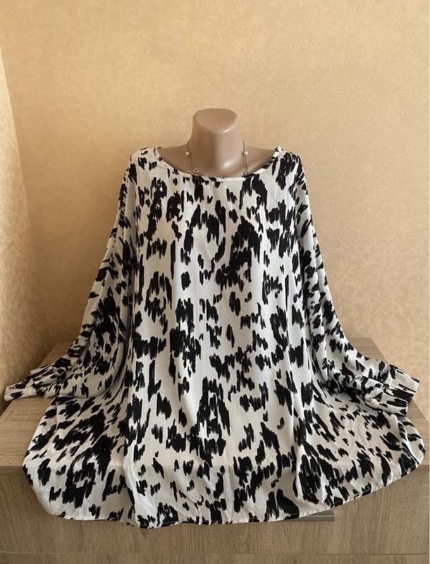 Блуза батального розміру — ціна 200 грн у каталозі Блузи Купити жіночі речі за доступною ціною