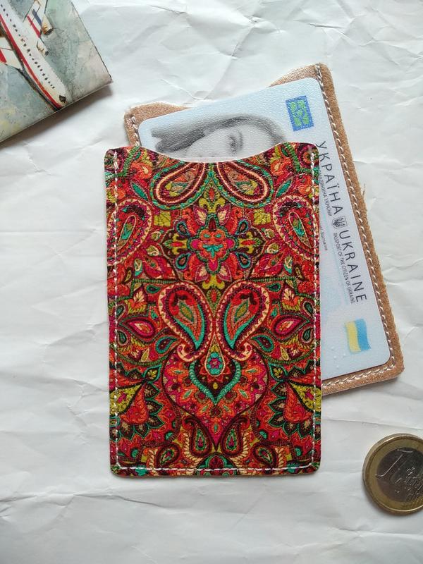 Чехол для айди паспорта и прав на 1 карточку, обкладинка для айді ...