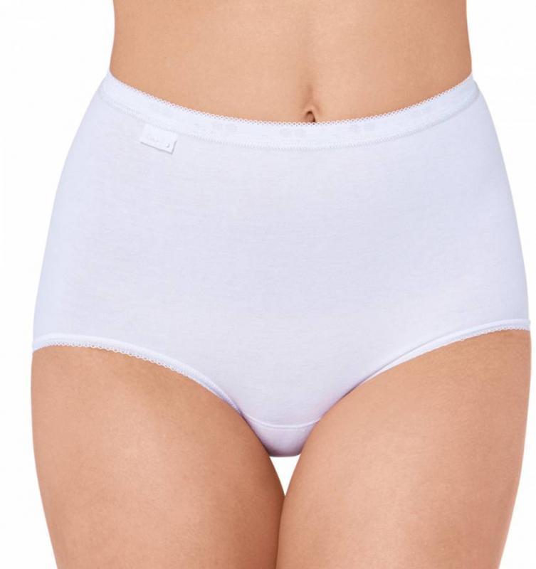 Високі коттонові трусики Sloggi By Triumph Maxi з камінчиком — ціна 250 грн у каталозі Трусики