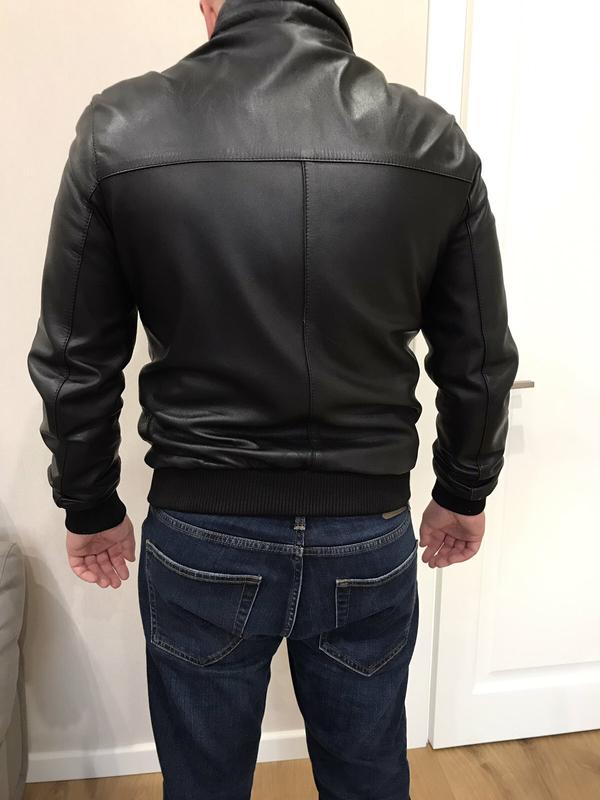 Шкіряна курточка — ціна 600 грн у каталозі Куртки Купити чоловічі речі за доступною ціною на