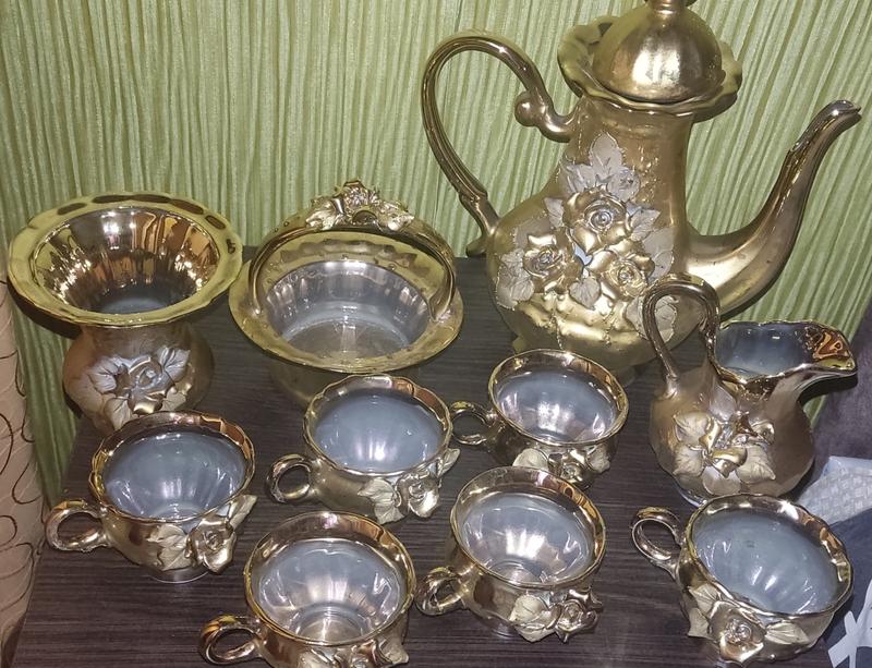 Кавовий сервіззолота роза на 6 персон — ціна 380 грн у каталозі Чайні сервізи Купити товари