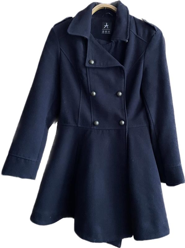 Пальто з баскою розмір 42 44 — ціна 699 грн у каталозі Пальто Купити жіночі речі за доступною