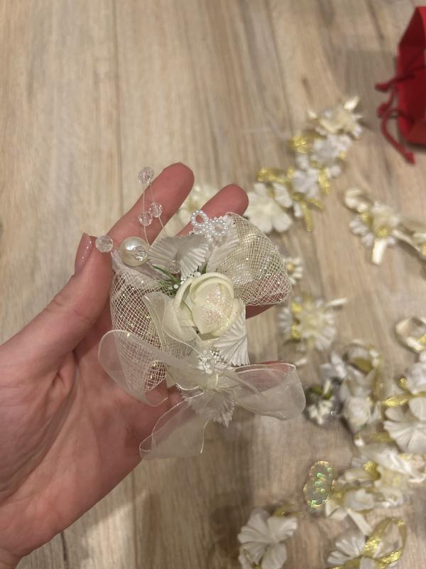 Бутоньєрки квіточки для декору — ціна 5 грн у каталозі Штучні квіти