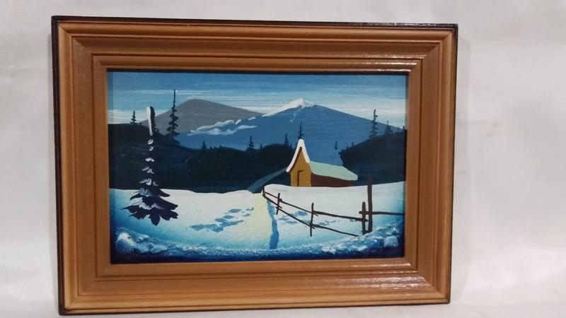 Картина маслом карпати обємна — ціна 200 грн у каталозі Картини Купити товари для дому та