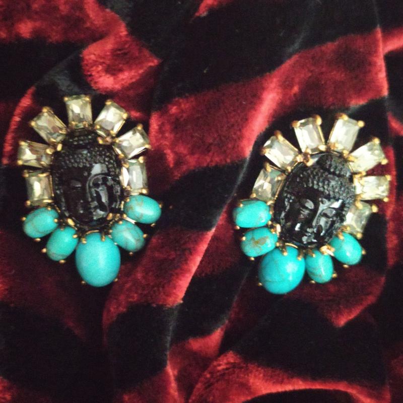 Iradj Moini винтажные клипсы — цена 6200 грн в каталоге Серьги Купить аксессуары по доступной