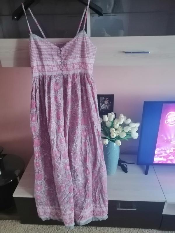 Длинное цветное летнее платье — цена 100 грн в каталоге Сарафаны Купить женские вещи по