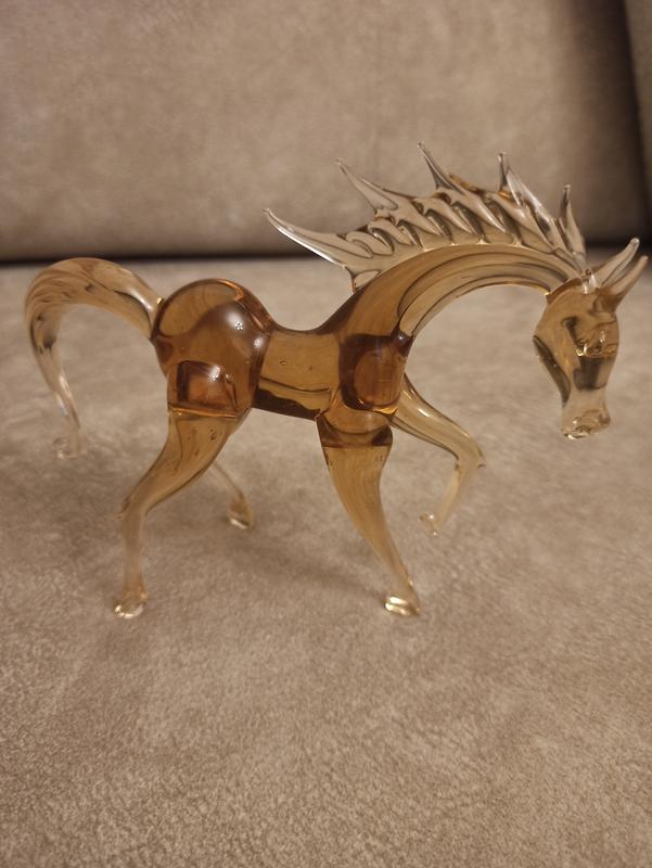 Статуетка кольорове скло 🐎 — ціна 390 грн у каталозі Статуетки Купити товари для дому та побуту