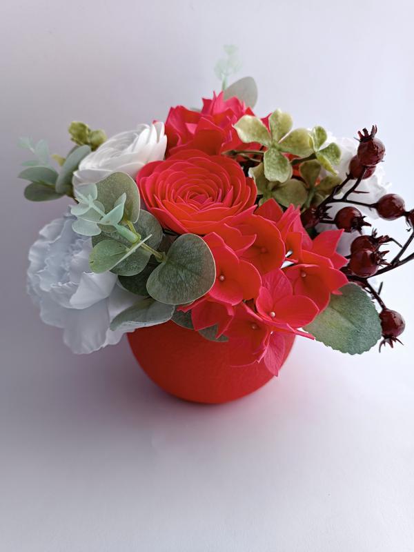 Букетик ручной работы — цена 540 грн в каталоге Искусственные цветы Купить товары для дома и