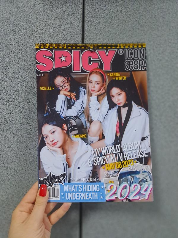 Календарь 2025 перекидной на пружине эспа еспа Aespa а4 — цена 150 грн в каталоге Календари