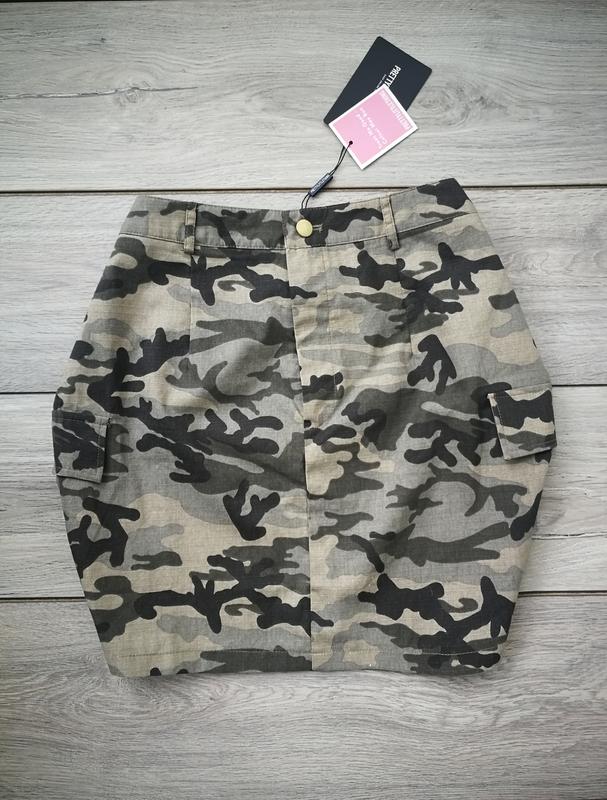 Міні спідниця мілітарі хакі — ціна 175 грн у каталозі Міні спідниці Купити жіночі речі за