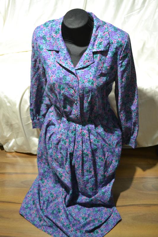 Вінтажна сукня — ціна 325 грн у каталозі Довгі сукні Купити жіночі речі за доступною ціною на