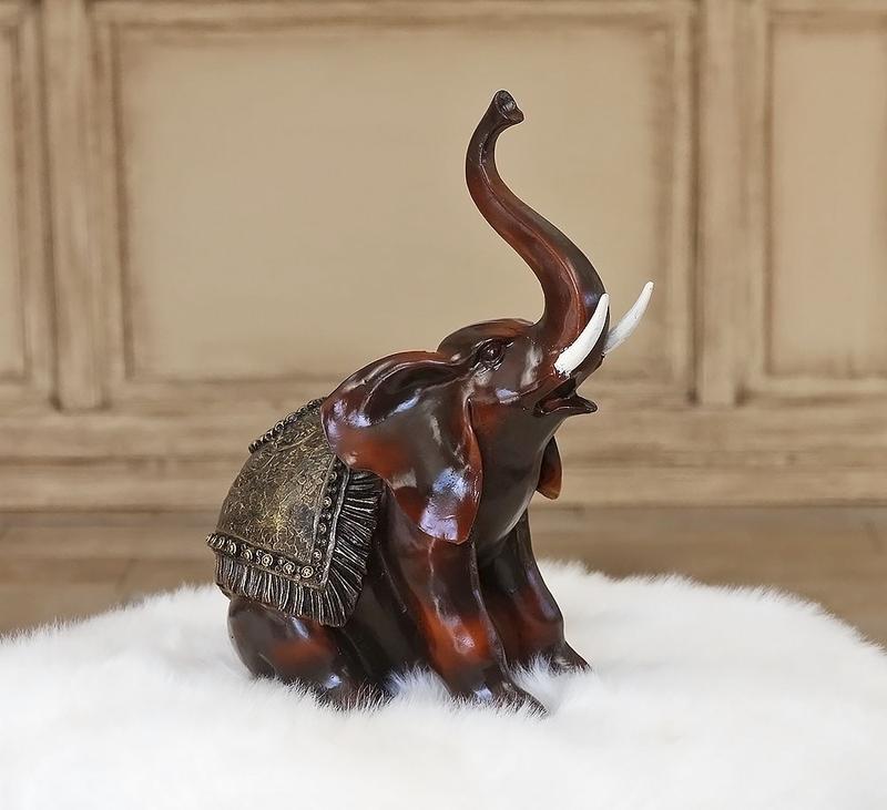 Статуетка слон 32 см гранд презент сп101 цв — ціна 750 грн у каталозі Статуетки Купити товари