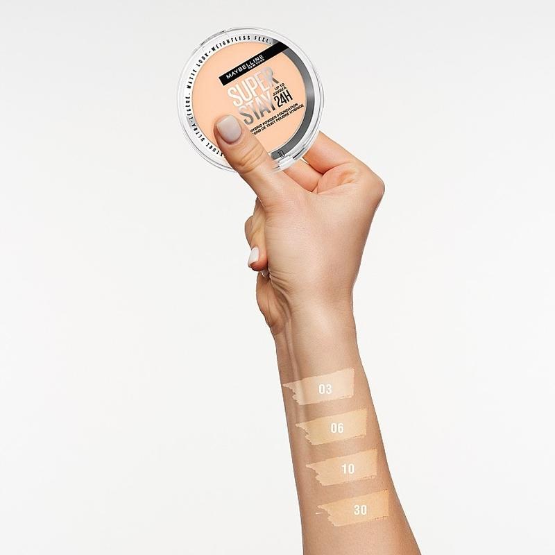 Maybelline new york superstay 24hr hybrid powder foundation стойкая ...