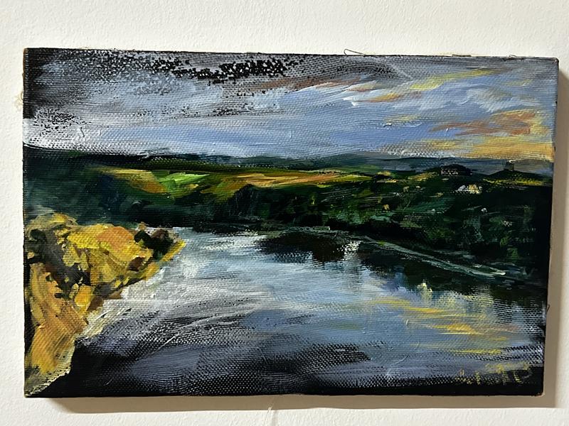 Пейзаж на холсте — цена 1200 грн в каталоге Картины Купить товары для дома и быта по доступной