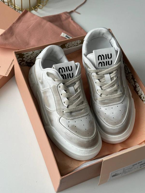Кросівки у стилі Miu Miu якість люкс — ціна 6260 грн у каталозі Кросівки Купити жіночі речі за