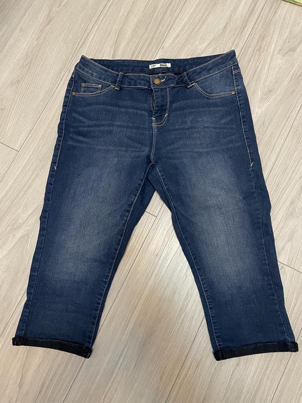 Джинсові бриджі — ціна 225 грн у каталозі Бриджі Купити жіночі речі за доступною ціною на Шафі