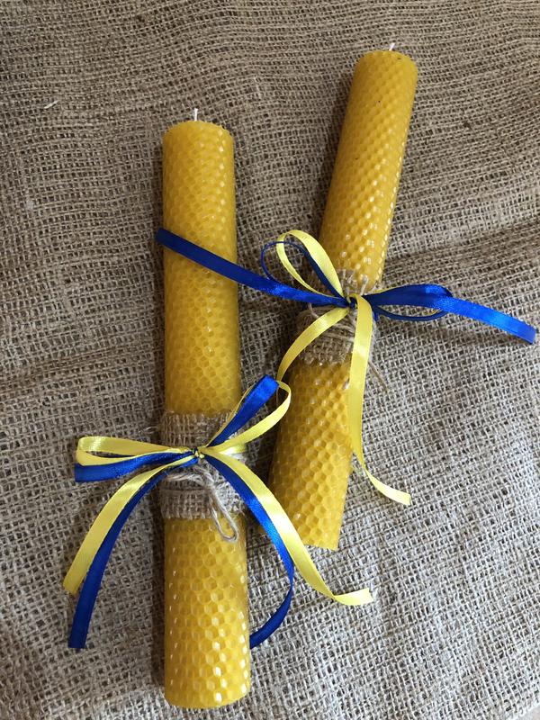 Свічки з вощини — ціна 45 грн у каталозі Свічки Купити товари для дому та побуту за доступною