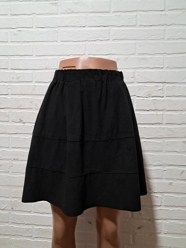 Жіноча спідниця юбка кльош під замшу — ціна 18 грн у каталозі Міні спідниці Купити жіночі речі