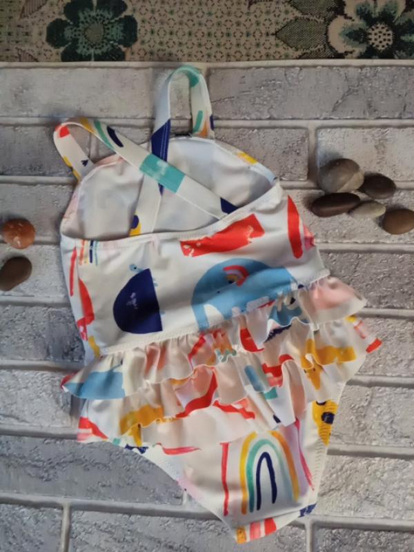 Купальник цільний з рюшами — ціна 65 грн у каталозі Купальні костюми Купити дитячі речі за