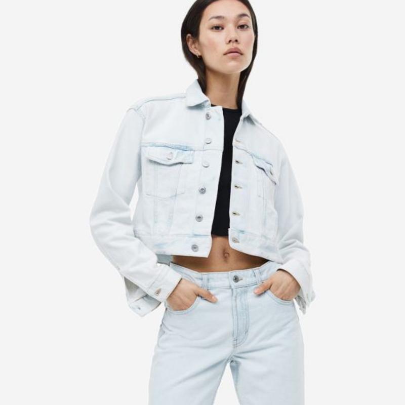 Джинсова куртка — ціна 275 грн у каталозі Куртки Купити жіночі речі за доступною ціною на Шафі