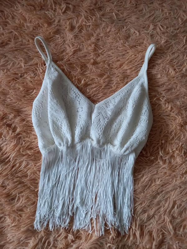 Топік з бахромою — ціна 0 грн у каталозі Топи Купити жіночі речі за доступною ціною на Шафі