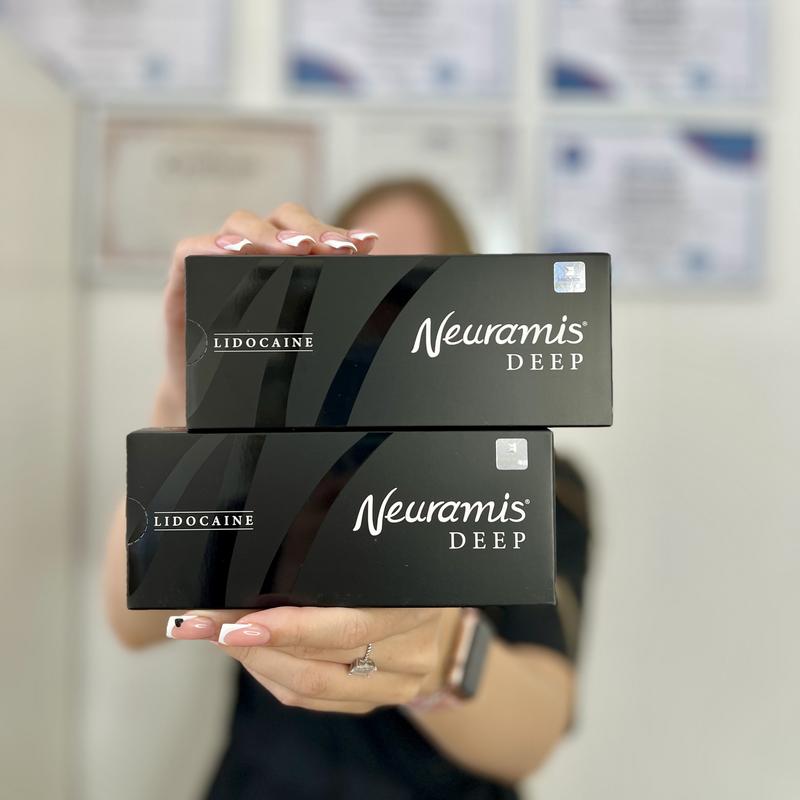 Neuramis deep lidocaine филлер (нейрамис дип лидокаин) - шприц 1 мл — цена 890 грн в каталоге ...