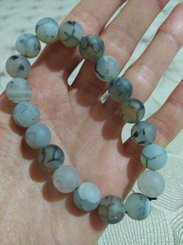 Агатовий браслет — ціна 200 грн у каталозі Браслети Купити аксесуари за доступною ціною на Шафі