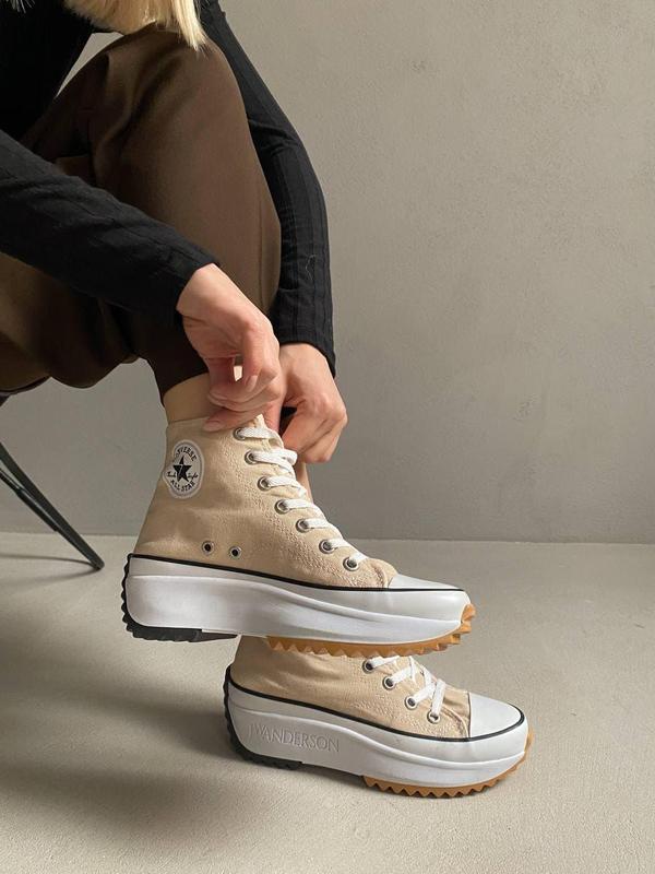 Converse Run Star Hike Beige — ціна 1299 грн у каталозі Кросівки Купити жіночі речі за доступною