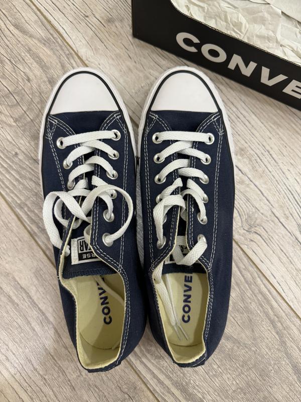 Кеди сині Converse оригінальні — ціна 1250 грн у каталозі Кеди Купити жіночі речі за доступною