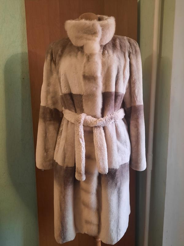 Шуба натуральна мутон норка р S M обмін — ціна 3000 грн у каталозі