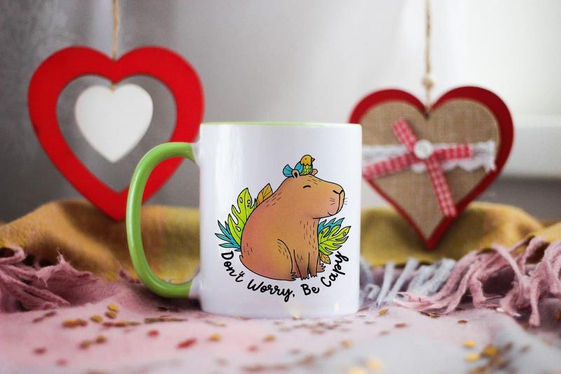 Чашка капібара — ціна 220 грн у каталозі Чашки Купити товари для дому та побуту за доступною