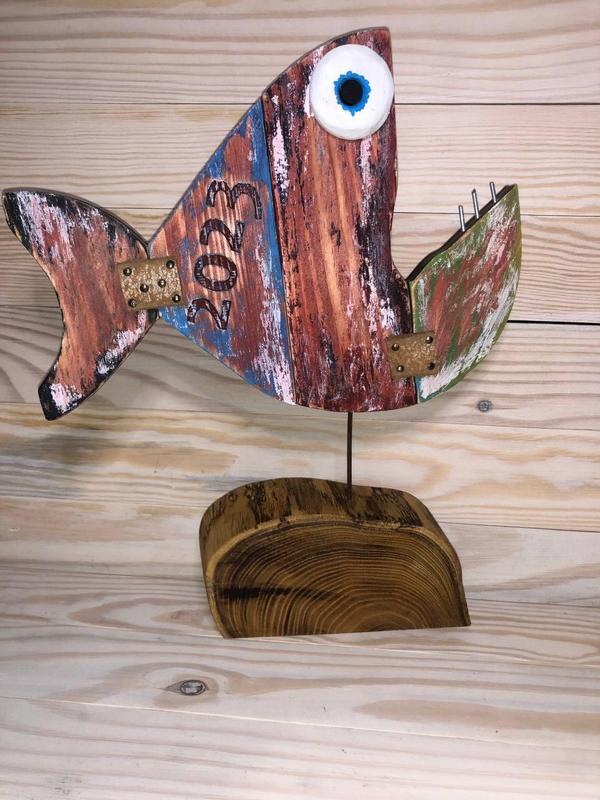 Статуетка риби на підставці — ціна 250 грн у каталозі Статуетки Купити товари для дому та побуту