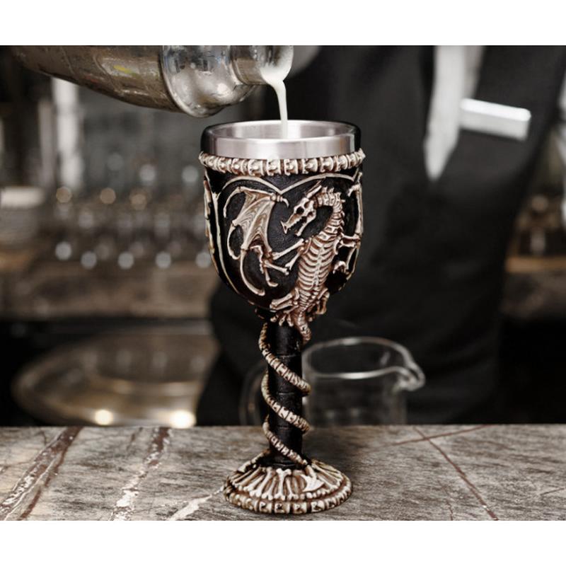 Кубок камяний античний дракон фужер подарунок — ціна 516 грн у каталозі Келихи і фужери Купити
