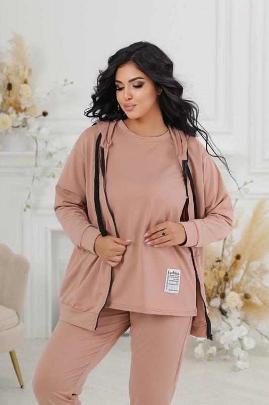 спортивний костюм трійка 4 кольори — ціна 1390 грн у каталозі Спортивні костюми Купити жіночі