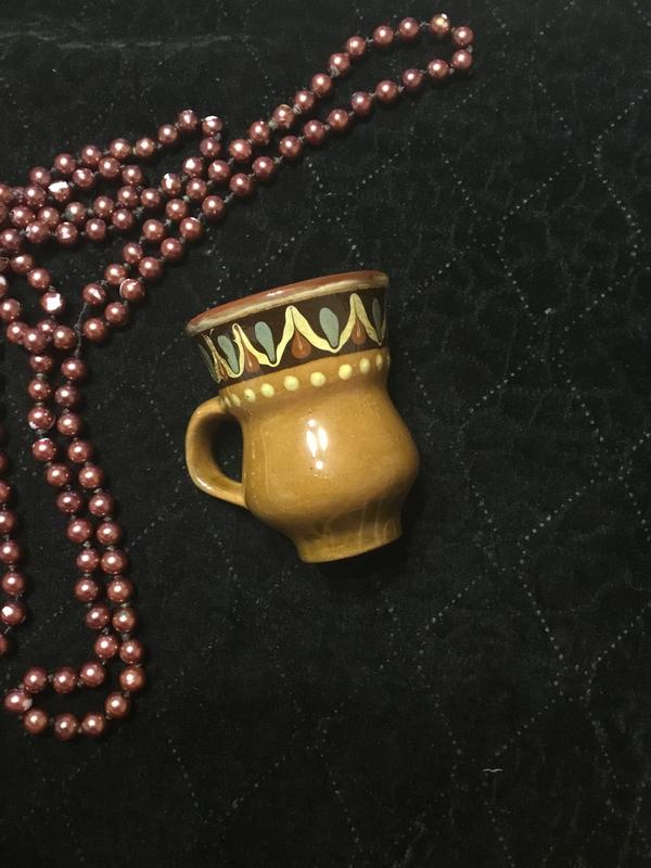 Шикарна старовинна керамічна чашка кераміка вінтажна — ціна 55 грн у каталозі Чашки Купити